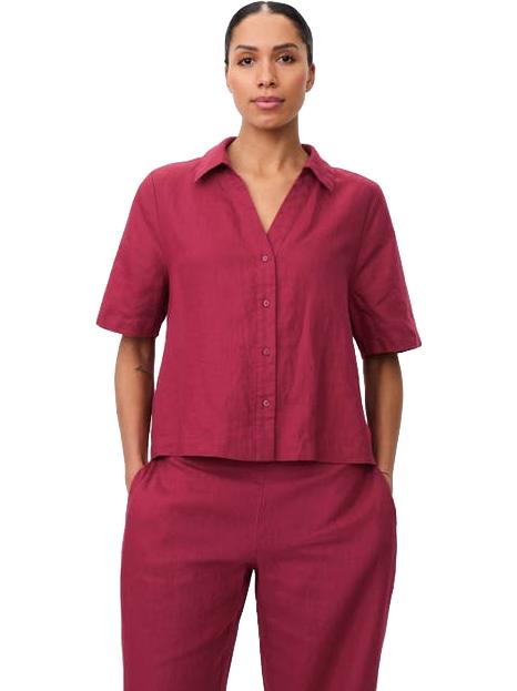 MASAI COPENHAGEN Masai Copenhagen Mairyssa Smock Back Linen Shirt